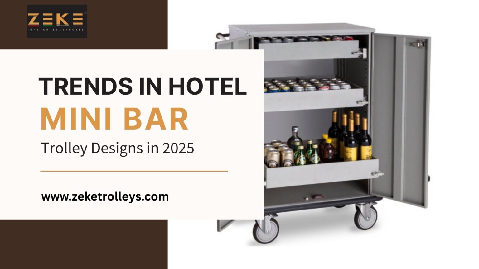 New Trends In Hotel Minibar Trolley Designs In 2025