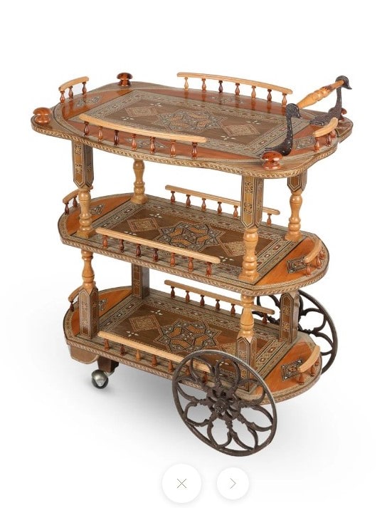 Premium Mini Bar And Serving Trolleys In Dubai | Hotel Trolley Supplier UAE
